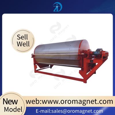 China High Intensity Permanent Wet Drum Magnetic Separator for Quartz, Kaolin & Feldspar Processing for sale