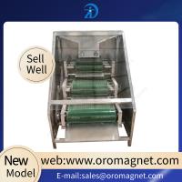 China 1.5 KW Permanent Roller Belt Conveyor Magnetic Separator with 15000GS Field for Iron Removal for sale