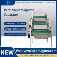China 380V Overband Magnetic Separator with 15000 GS Intensity and 4-10T Capacity for Metal Removal for sale