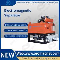 China Program Controlled Water Cooling Magnetic Separator 30000 Gauss for Kaolin Feldspar Slurry for sale