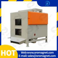 China Dry Type Magnetic Roller Separator / Permanent Magnetic Separator For Minerals Quartz Feldspar sand for sale