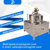 China Coltan Processing Plant Magnetic Ore Separator with 3.5T Field Strength and 20-60 m³/h Capacity for Iron Removal for sale