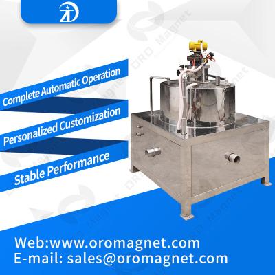 China Coltan Processing Plant Magnetic Ore Separator with 3.5T Field Strength and 20-60 m³/h Capacity for Iron Removal for sale