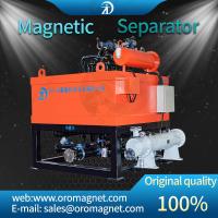 China Oil Cooled Belt Electromagnetic Separator Super High Intensity 1000L for Quartz Feldspar Kaolin Ceramic for sale