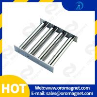 China Super Strong Neodymium Permanent Magnetic Separator Grid with Stainless Steel Rods for Industrial Iron Removal for sale