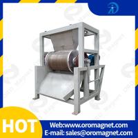 China CTB Series Permanent Magnetic Drum Separator 600-1200mm Diameter with 8-120 t/h Capacity for Ore Processing for sale