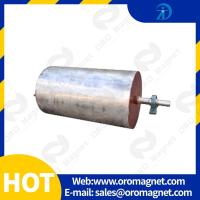 China 13000/15000 GS Permanent Magnetic Separator Drum φ100mm φ150mm for Mineral Processing and Recycling for sale