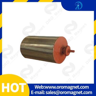 China 13000/15000 GS Permanent Magnetic Separator Drum φ100mm φ150mm for Mineral Processing and Recycling for sale
