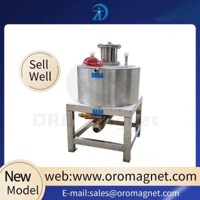 China 11KW Wet Magnetic Separator 380V AC for Ceramics Slurry with 3.5T Field Strength and 20-60 m³/h Capacity for sale