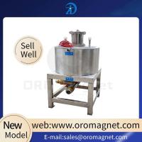 China Small Manual Electromagnetic Separator 2.5T for Non Metallic Mineral Slurry Ceramics Pigment Mixture for sale