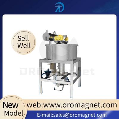 China Intelligent 47A 220V Dry Magnetic Separator for Quartz Sand Feldspar Black Sand for sale