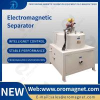 China Electro Magnets Wet Magnetic Separator 2.5T 220V for Ceramic Slurry Kaolin Feldspar for sale