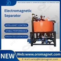 China Electro Magnets Wet Magnetic Separator 2.5T 220V for Ceramic Slurry Kaolin Feldspar for sale