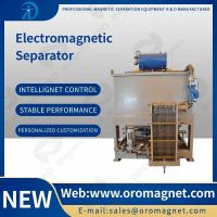 China Drum Type Wet Magnetic Separator 3A190 220V High Efficiency Iron Removal Machine for sale
