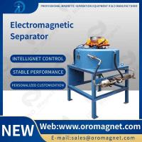 China WG430-V-50 Quartz Dry Magnetic Separator 22000 Gauss 4-6 Tons/H Output Capacity for sale