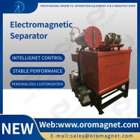 China Laboratory High Intensity Induced Roll Magnetic Separator 2.5T 220V for Ores Ceramics Slurry for sale