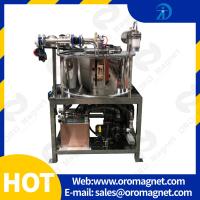 China High Intensity Magnetic Separator Machine with 3.5T Field Strength and 20-60 m³/h Capacity for Ceramics Slurry for sale