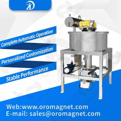 China Dry Fine Powder High Efficient Magnetic Separator 6000 Gauss for Lithium Battery Chemical Medicine for sale