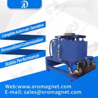 China Dry Magnetic Separator Machine for Micro Iron Powder 2T Magnetic Field Strength 380V for sale