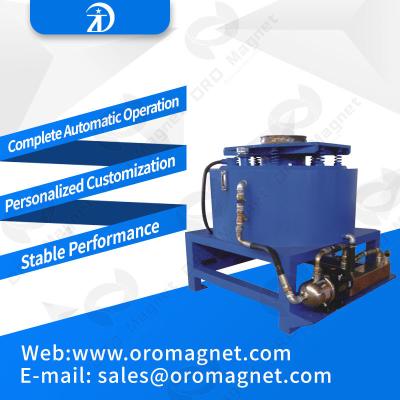China Dry Magnetic Separator Machine for Micro Iron Powder 2T Magnetic Field Strength 380V for sale