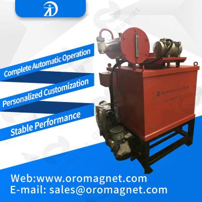 China Automatic Powder Magnetic Separator Machine 220VAC 15A for Chemical Medicine Food Powder for sale