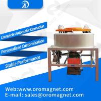 China Industrial Magnetic Drum Separator 2-5 Tesla for Kaolin, Quartz Sand, Food & Plastics Processing for sale