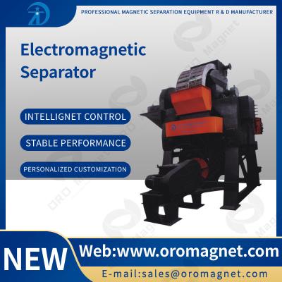China High Gradient Vertical Ring Magnetic Separator 1.0T for Mineral Purification 1250-2000mm for sale