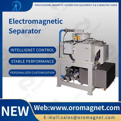 China Non-Metallic Mineral Magnetic Separation Equipment with 5T Field Strength and 80-200 m³/h Capacity for sale
