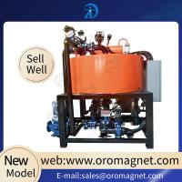 China 380V Oil Cooling Wet High Intensity Magnetic Separator 18000 Gauss For Feldspar Clay Kaolin Ceramic Slurry for sale