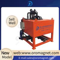 China 380V Oil Cooling Wet High Intensity Magnetic Separator 18000 Gauss For Feldspar Clay Kaolin Ceramic Slurry for sale