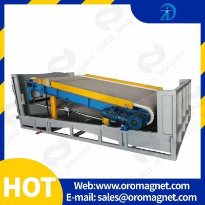 China ZT Series Plate Type Permanent Magnetic Separator 9000-14000gs for Iron Removal in Quartz Sand and Mineral Processing for sale