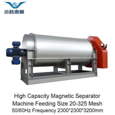 China Magnetic Separator Machine 10000-15000Gauss Feeding Size 20-325 Mesh 5-10T/H for sale