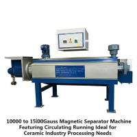 China 10000 to 15000Gauss Magnetic Separator Machine Featuring Circulating Running Ideal for Ceramic Industry Processing Needs for sale