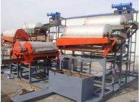 China Vibration-Free Magnetic Drum Separator 30-58 T/H Capacity with Rare Earth Magnets for Mineral Processing for sale