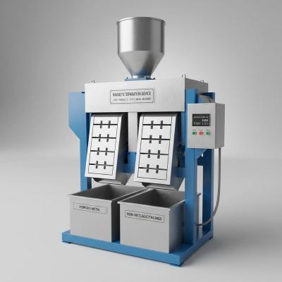 China Magnetic Separator Machine 10000-15000 Gauss 5-10 TPH for Mining Coal Ceramic Industry for sale