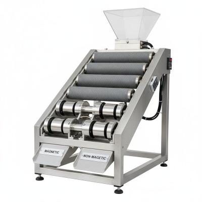 China Customizable Dry Magnetic Separator 1-20 TPH Capacity 99% Efficiency Strong Magnetic Field for sale