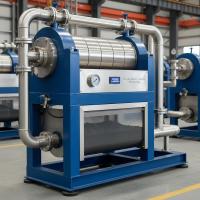 China Wet Magnetic Separator 10000 Gauss Cylindrical for Coal Iron Ore Processing for sale