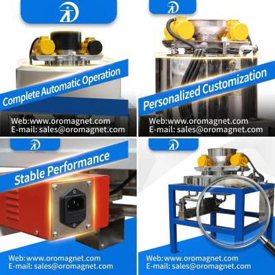 China Magnetic Separator Machine 50/60Hz 5-10 TPH Feeding Size 20-325 Mesh for Ceramic Industry for sale