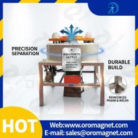China Magnetic Separator Machine 20-325 Mesh 10000-15000 Gauss Copper Coil 5-10T/H for sale