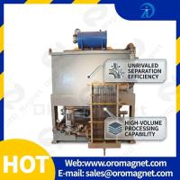 China Magnetic Separation Equipment Φ50mm Glass Tube 70r/min Vibration Frequency 1-10 TPH Industrial for sale