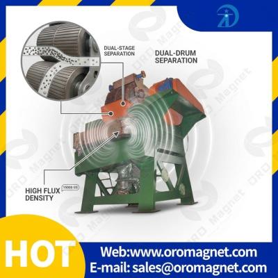 China High Gradient Plate Type Magnetic Separator 1525P with Uniform Vertical Magnetic Field for sale