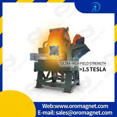 China High Gradient Permanent Plate Magnet Separator 1525P with Vertical Magnetic Field for sale