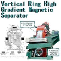China High Gradient Magnetic Separator 1525P Vertical Magnetic Field 12000 Gauss Easy Maintenance for sale
