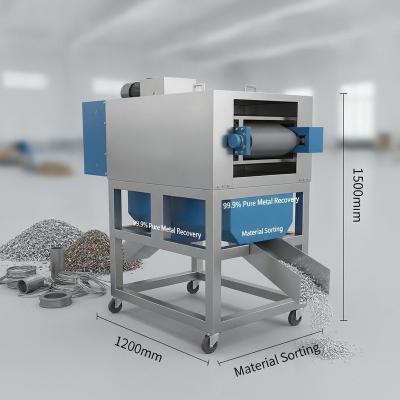 China 1200x800x1500mm Magnetic Separator 99.9% Purity for Metal Recovery and Material Sorting for sale