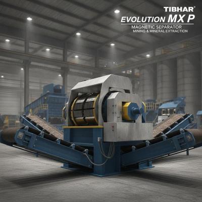 China Magnetic Separator CTB 380V 100mm for Mining Silica Sand Mineral Separation Equipment for sale