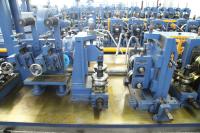 China ZY-76 BS 1387 Steel Pipe Making Machine 31.8-88.9mm OD 100m/min Production Line for sale