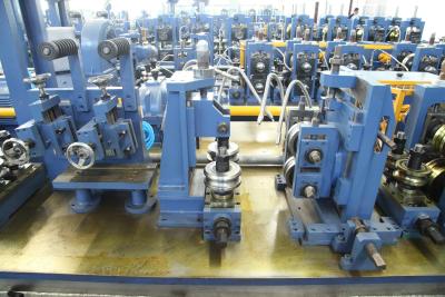 China ZY-76 BS 1387 Steel Pipe Making Machine 31.8-88.9mm OD 100m/min Production Line for sale