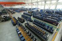 China ZY-89 Steel Pipe Making Machine 33.4-101.6mm OD Range with 100m/min Production Speed for sale