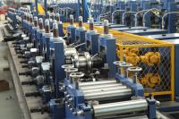 China ZY-125 ASTM Standard Steel Pipe Making Machine 50.8-130mm OD 80m/min High Frequency Welder for sale