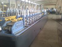 China Heat Exchanger Steel Pipe Making Machine 7.6-16mm OD with 120m/min Welding Speed Roll Forming Equipment for sale